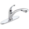 Single Handle Pull-Out Water-Efficient Kitchen Faucet in Chrome 470-WE ...