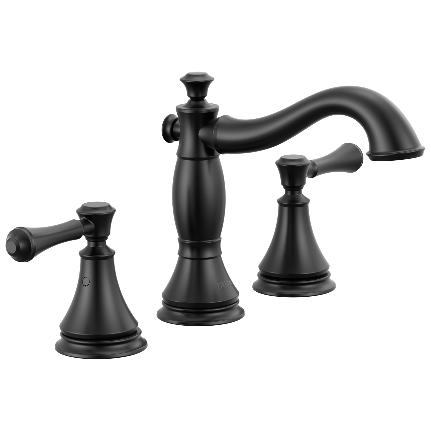Two Handle Widespread Bathroom Faucet in Matte Black 3597LF-BLMPU ...
