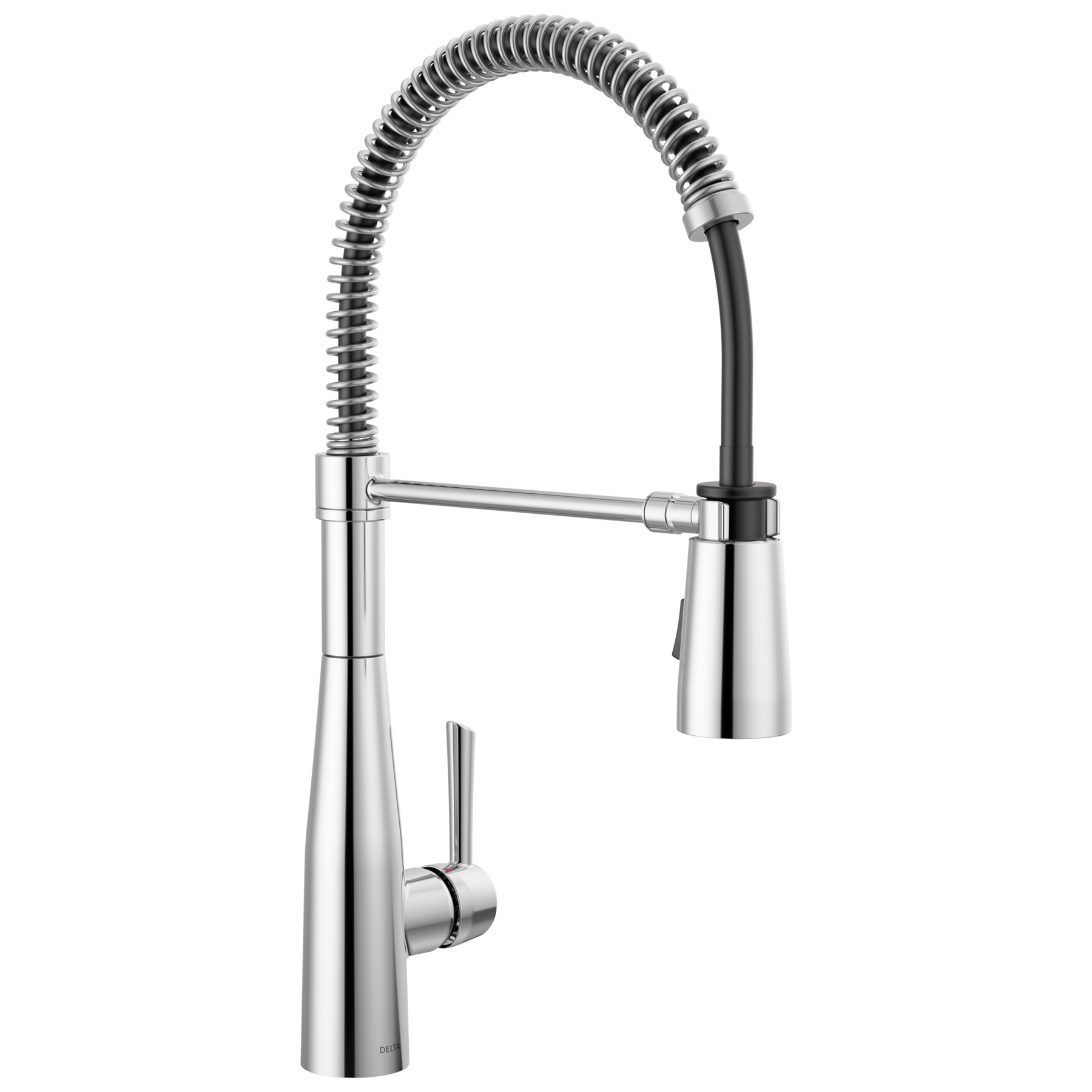 Single-Handle Pull-Down Spring Kitchen Faucet in Chrome 9613-DST ...