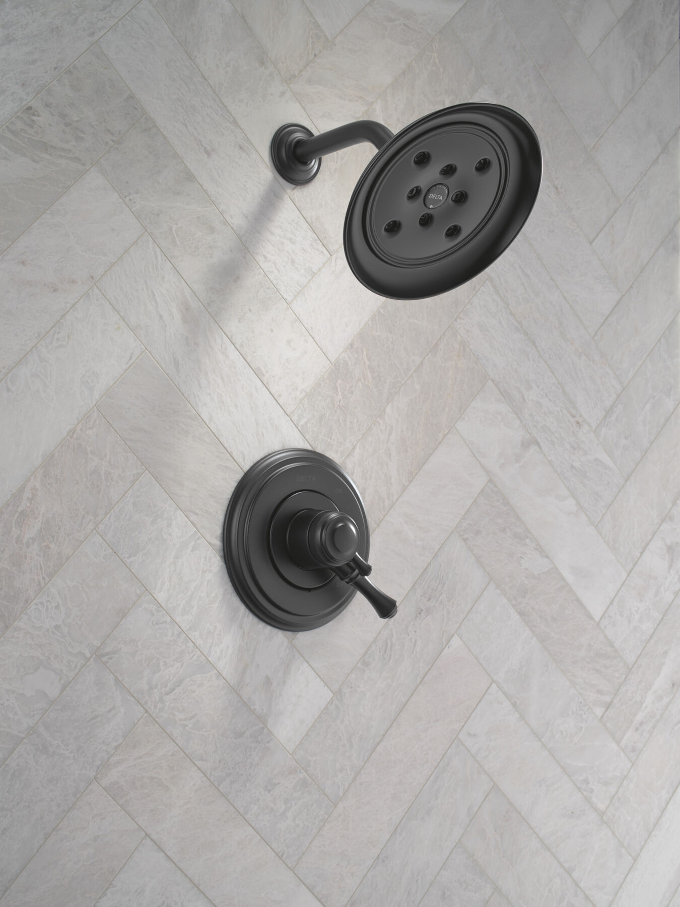 17 Series Shower Trim in Matte Black T17297-BL | Delta Faucet