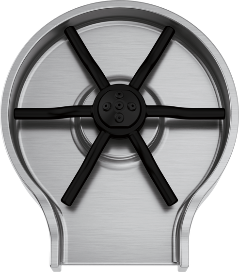 Metal Glass Rinser in Arctic Stainless GR250-AR | Delta Faucet