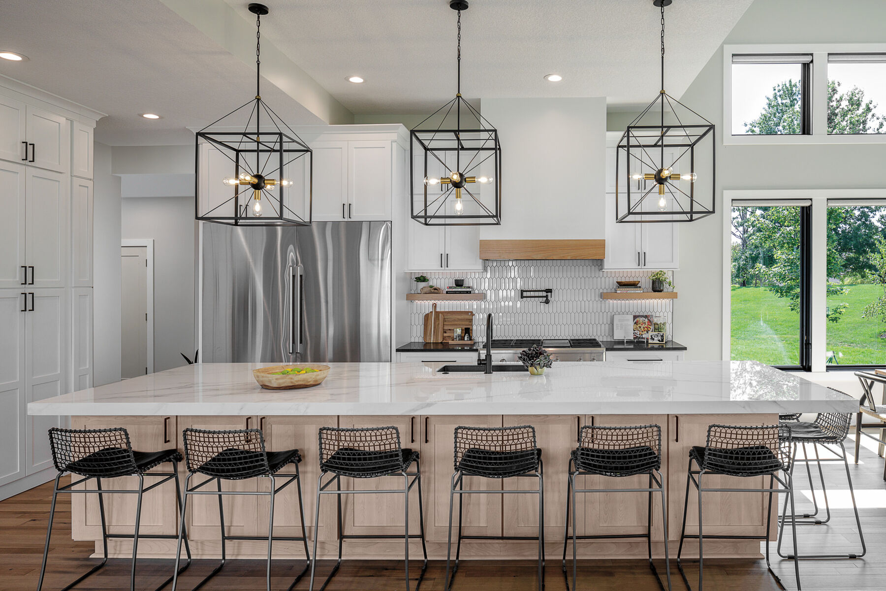 Contemporary Wall Mount Pot Filler in Matte Black 1165LF-BL | Delta Faucet