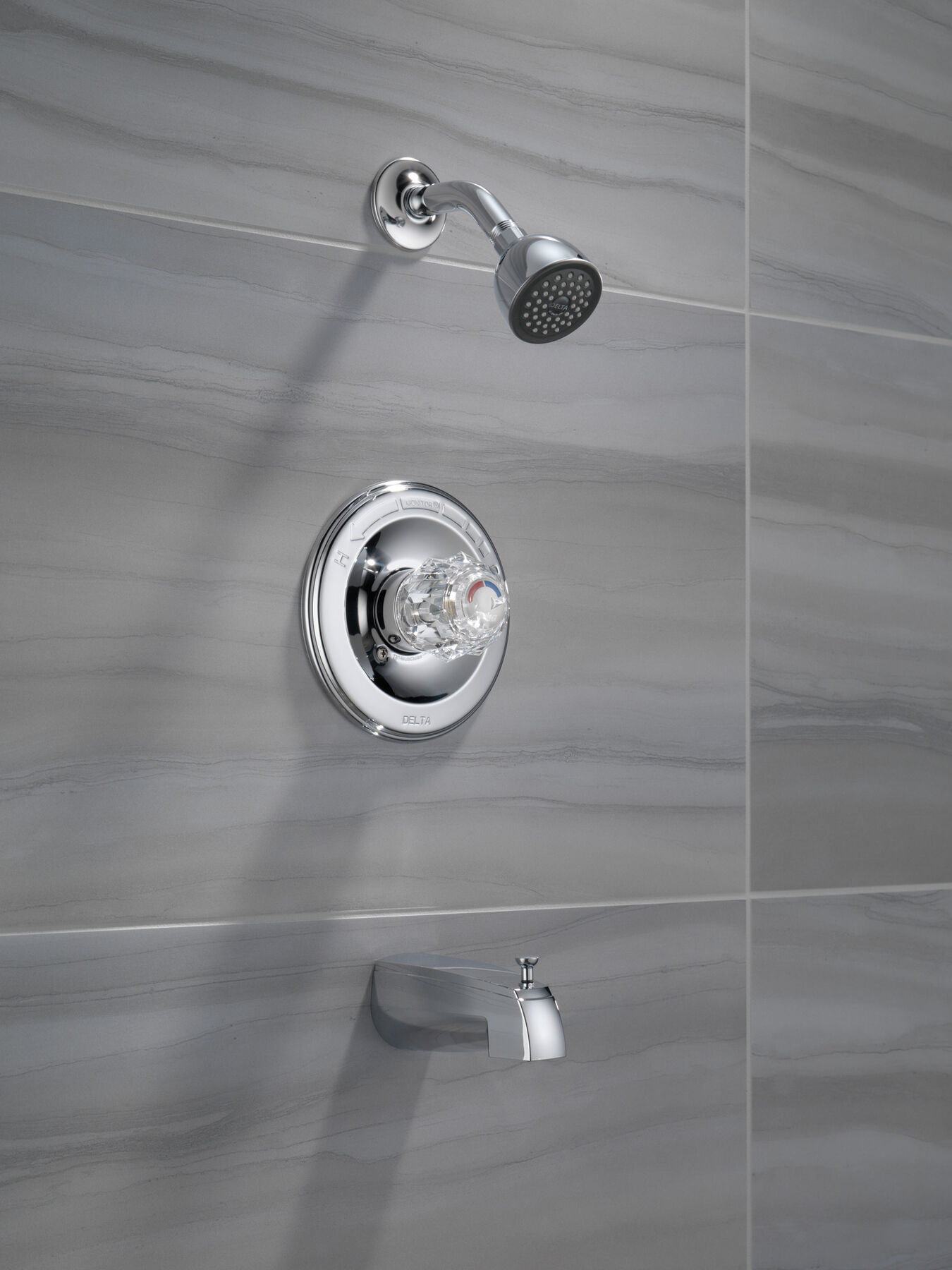 Monitor® 13 Series Tub & Shower in Chrome 134900 | Delta Faucet