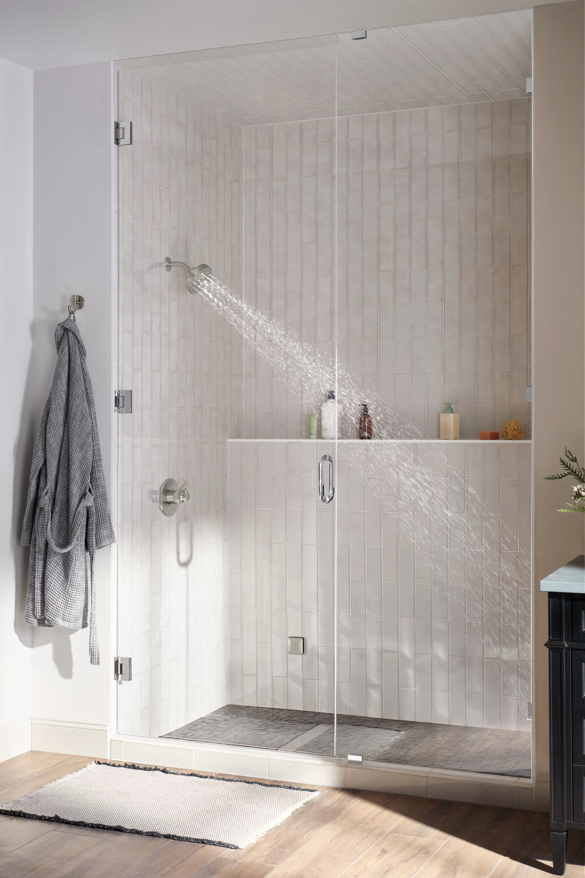 SimpleSteam™ Kit - 6kW in Lumicoat® Stainless 5P-EST06-SS-PR | Delta Faucet