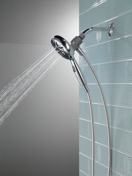 6-Setting SureDock® Magnetic Hand Shower in Chrome 75689 | Delta Faucet