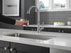 Single Handle Pull-Down Kitchen Faucet in Arctic Stainless 9110-AR-DST ...