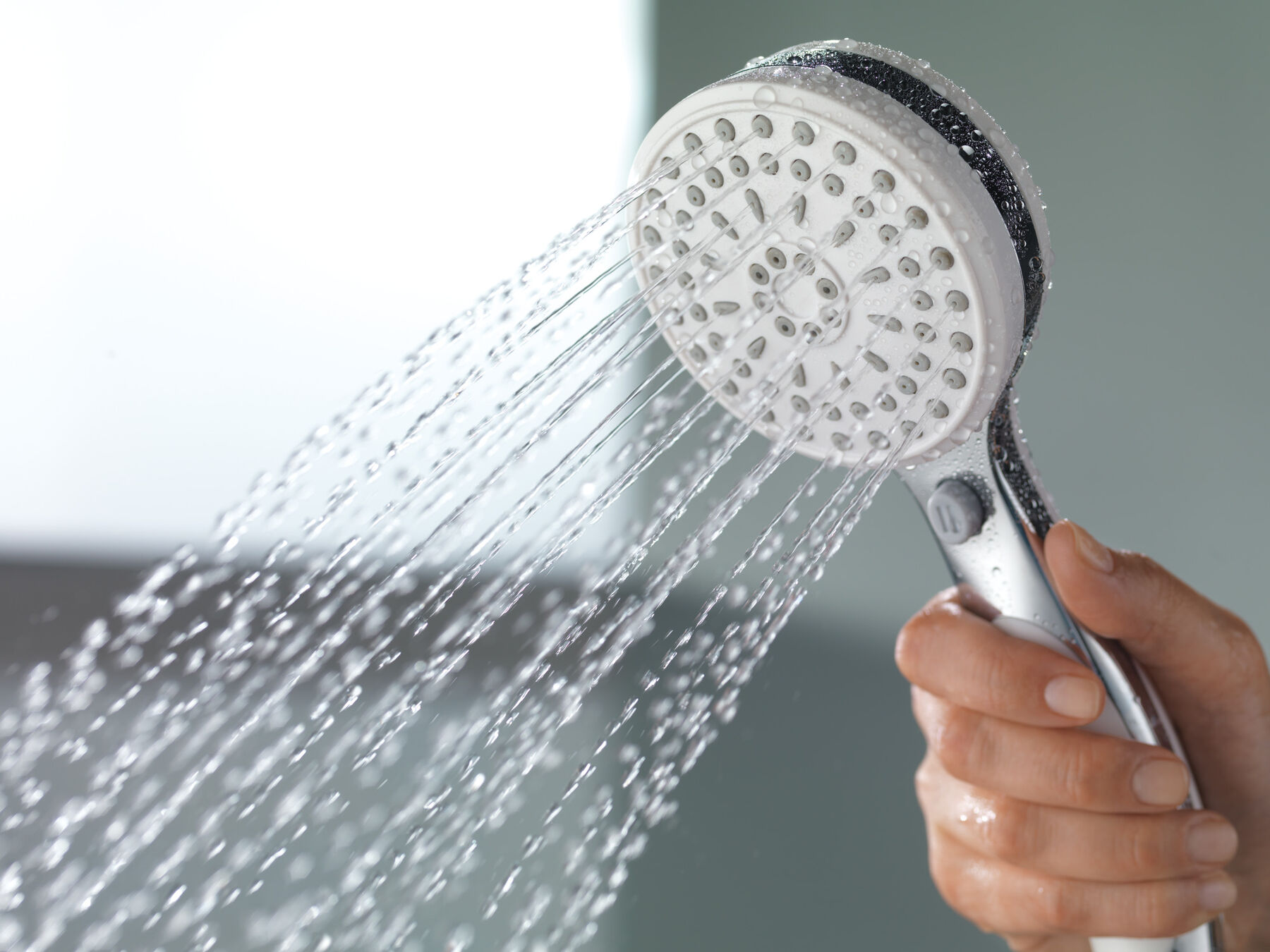 ActivTouch® 9-Setting Hand Shower in Chrome / White 75821CWC | Delta Faucet