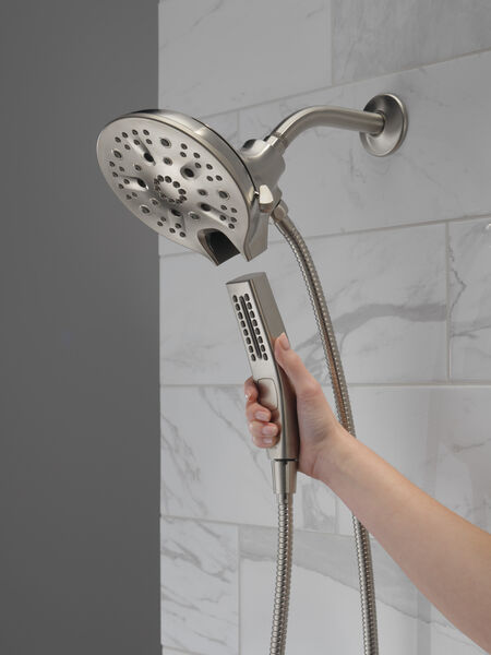 In2ition® H2Okinetic® 5-Setting Two-in-One Shower in Lumicoat ...