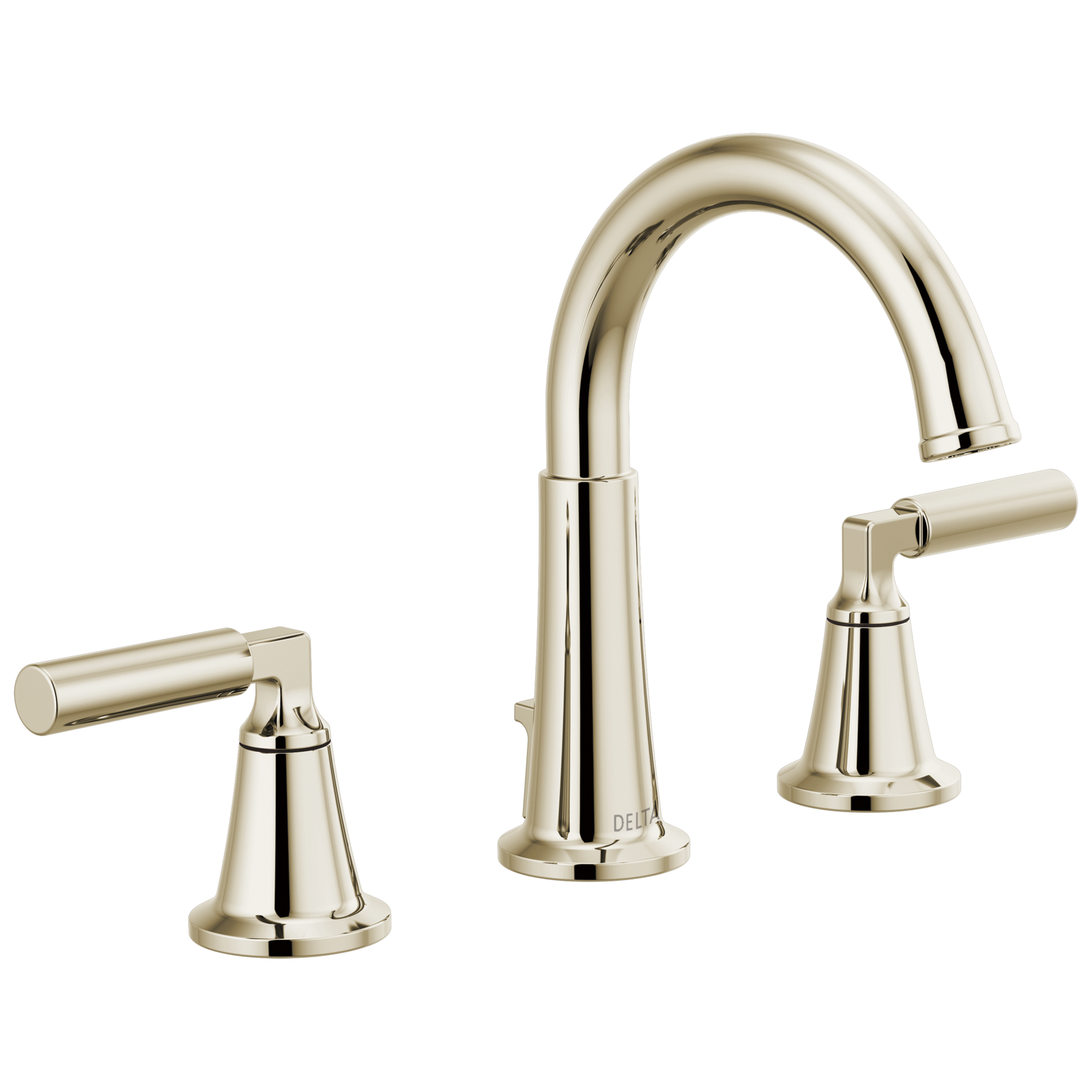 Two Handle Widespread Bathroom Faucet in Polished Nickel 35548LF-PNMPU | Delta Faucet