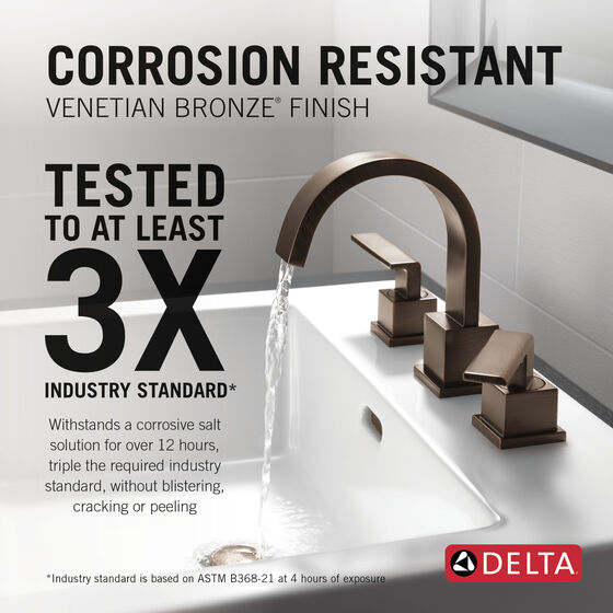 Two Handle Widespread Bathroom Faucet in Venetian Bronze 3553LF-RB ...