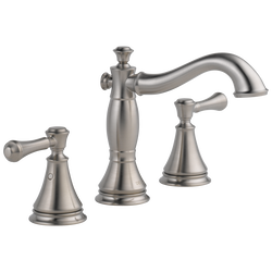 Two Handle Widespread Bathroom Faucet - Metal Pop-Up (Recertified) in ...