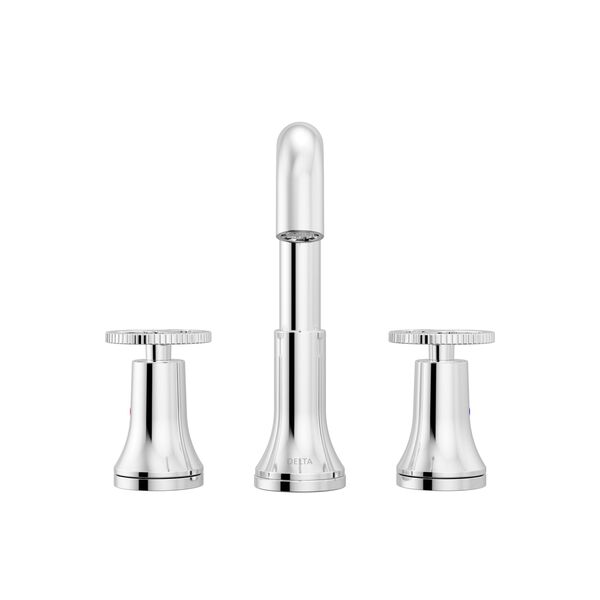 Two Handle Widespread Bathroom Faucet in Chrome 35547-MPU-DST | Delta Faucet