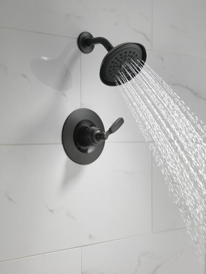 Shower Trim in Matte Black T14232-BL | Delta Faucet