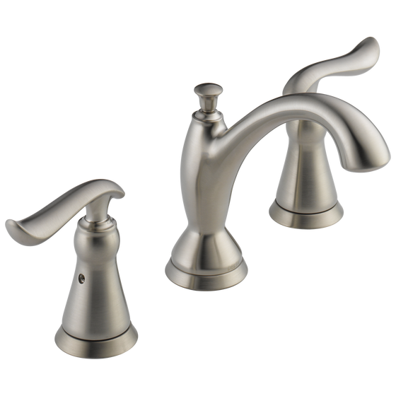Two Handle Widespread Bathroom Faucet in Stainless 3594-SSMPU-DST | Delta Faucet