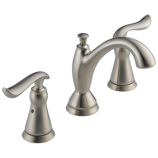 Two Handle Widespread Bathroom Faucet in Stainless 3594-SSMPU-DST | Delta Faucet