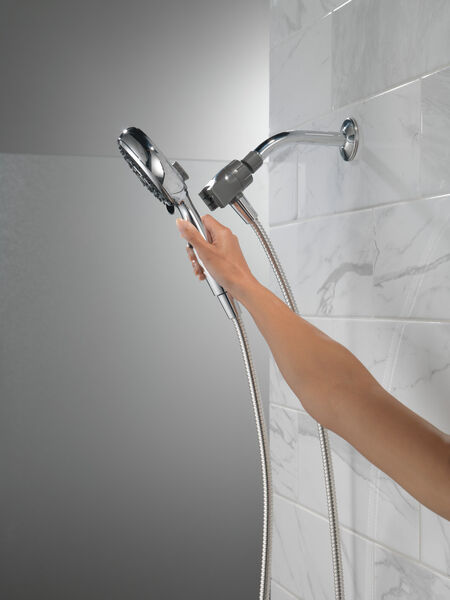 6-Setting SureDock® Magnetic Hand Shower in Chrome 75607 | Delta Faucet