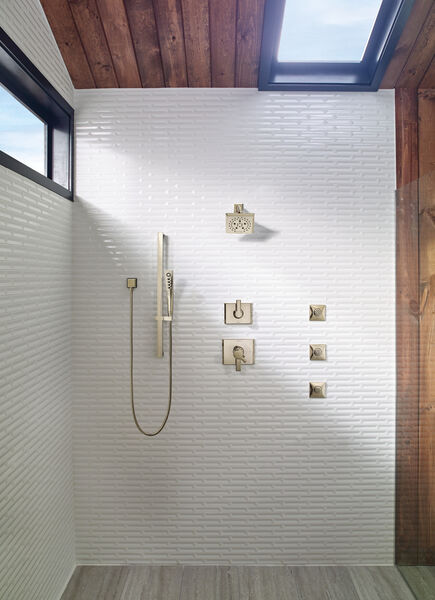 HydraChoice® Square Body Spray Trim in Lumicoat Polished Nickel T50210 ...