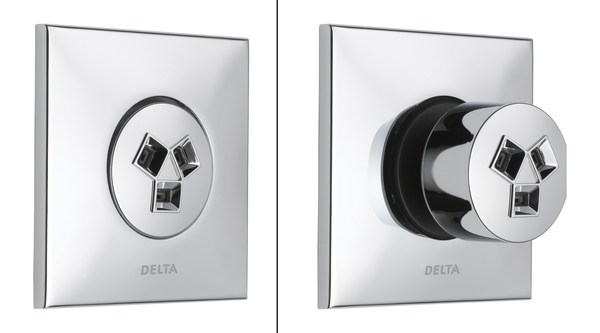 HydraChoice Body Spray Trim Square (Recertified) in Lumicoat® Chrome ...