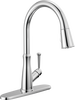 Single Handle Pull-Down Kitchen Faucet in Chrome 9110-DST | Delta Faucet