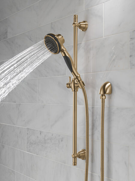 Premium 3-Setting Slide Bar Hand Shower in Champagne Bronze 57021-CZ ...