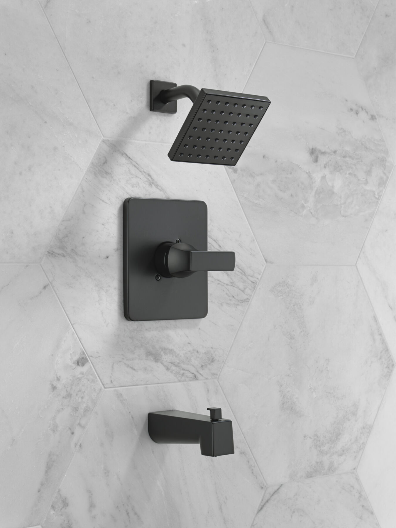 Monitor 14 Series Tub & Shower in Matte Black T14437-BL | Delta Faucet