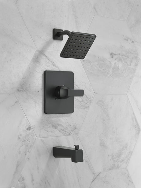 Monitor 14 Series Tub & Shower in Matte Black T14437-BL | Delta Faucet