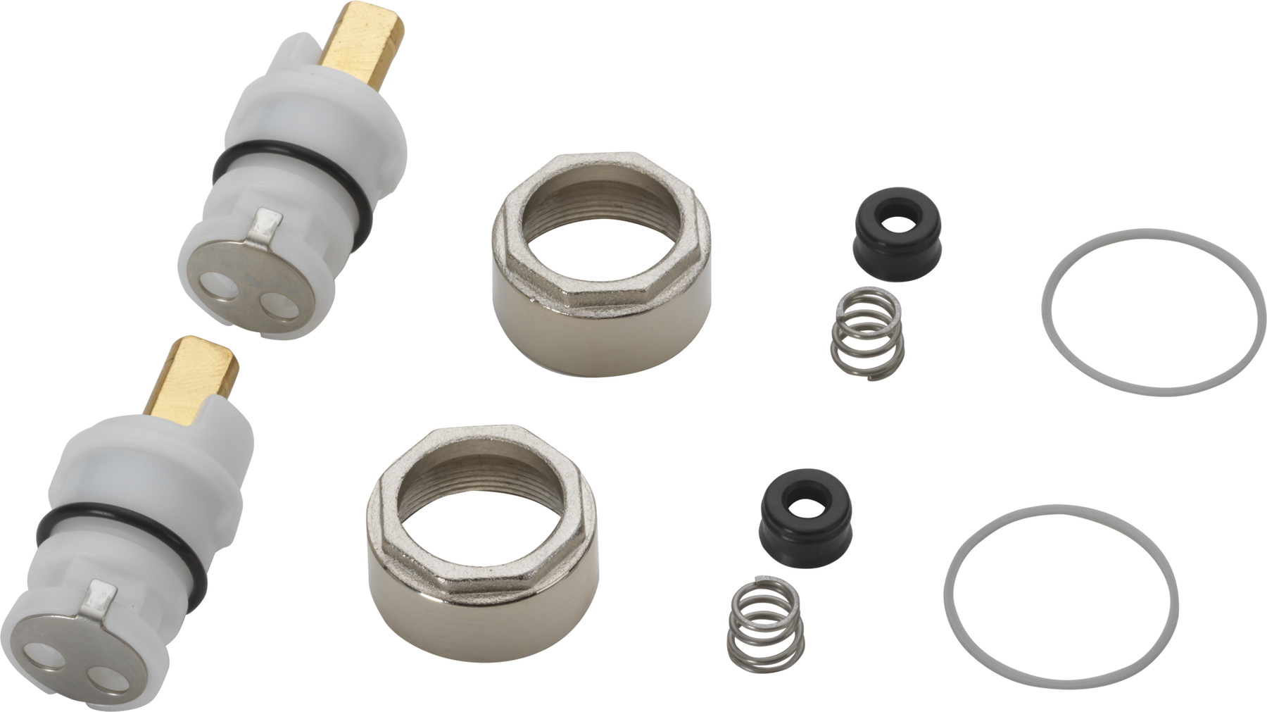 Stem Unit Assembly, Seat and Spring, Bonnet Nut & Washer in Chrome ...