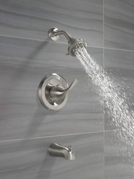 Monitor® 13 Series Tub & Shower Trim in Stainless T13420-SS | Delta Faucet