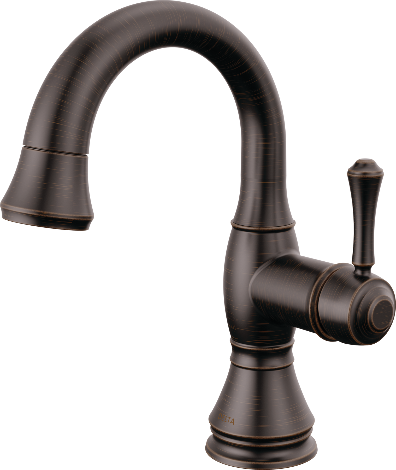 Single Handle Pull Down Bathroom Faucet in Venetian Bronze 597-RBPD-DST ...