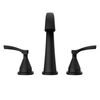 Two Handle Widespread Bathroom Faucet (Recertified) in Matte Black 35775-BLMPU-DST-R | Delta Faucet