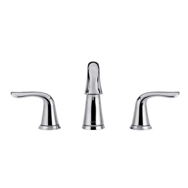 Two Handle Widespread Bathroom Faucet (Recertified) in Chrome 3538-MPU-DST-R | Delta Faucet