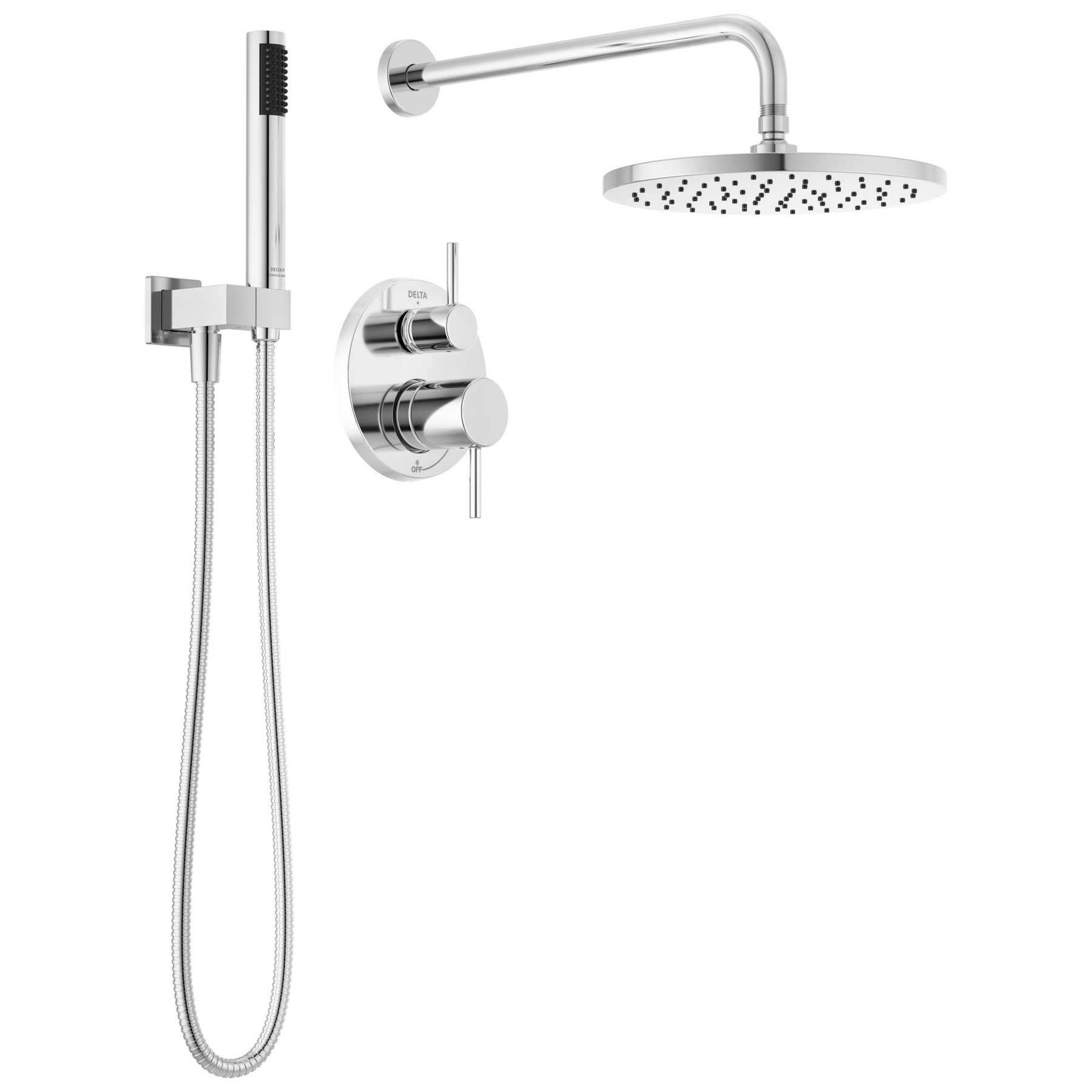 Monitor® 14 Series Shower with Raincan & Hand Shower in Chrome T342702 ...