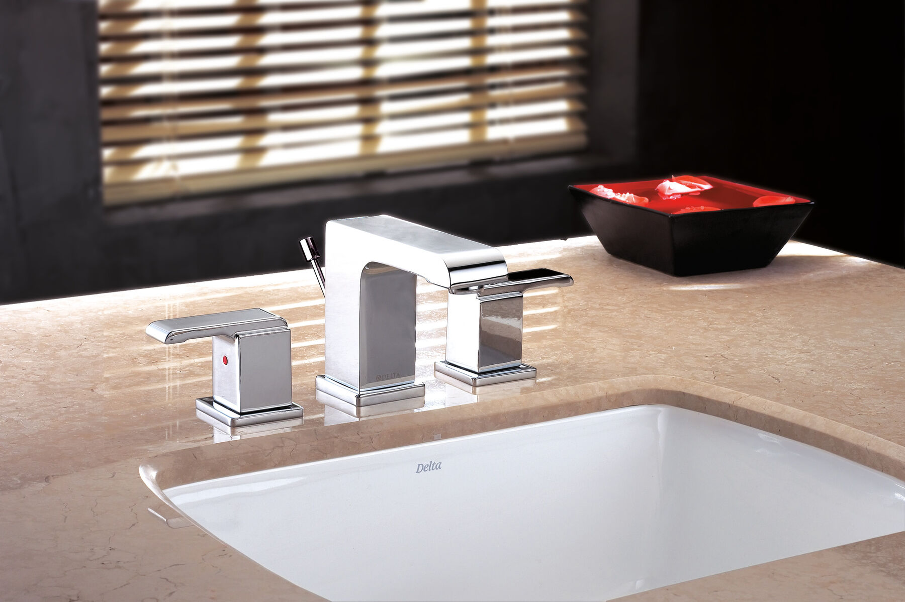 Two Handle Widespread Bathroom - Includes Pop-Up - Delex Valve in ...