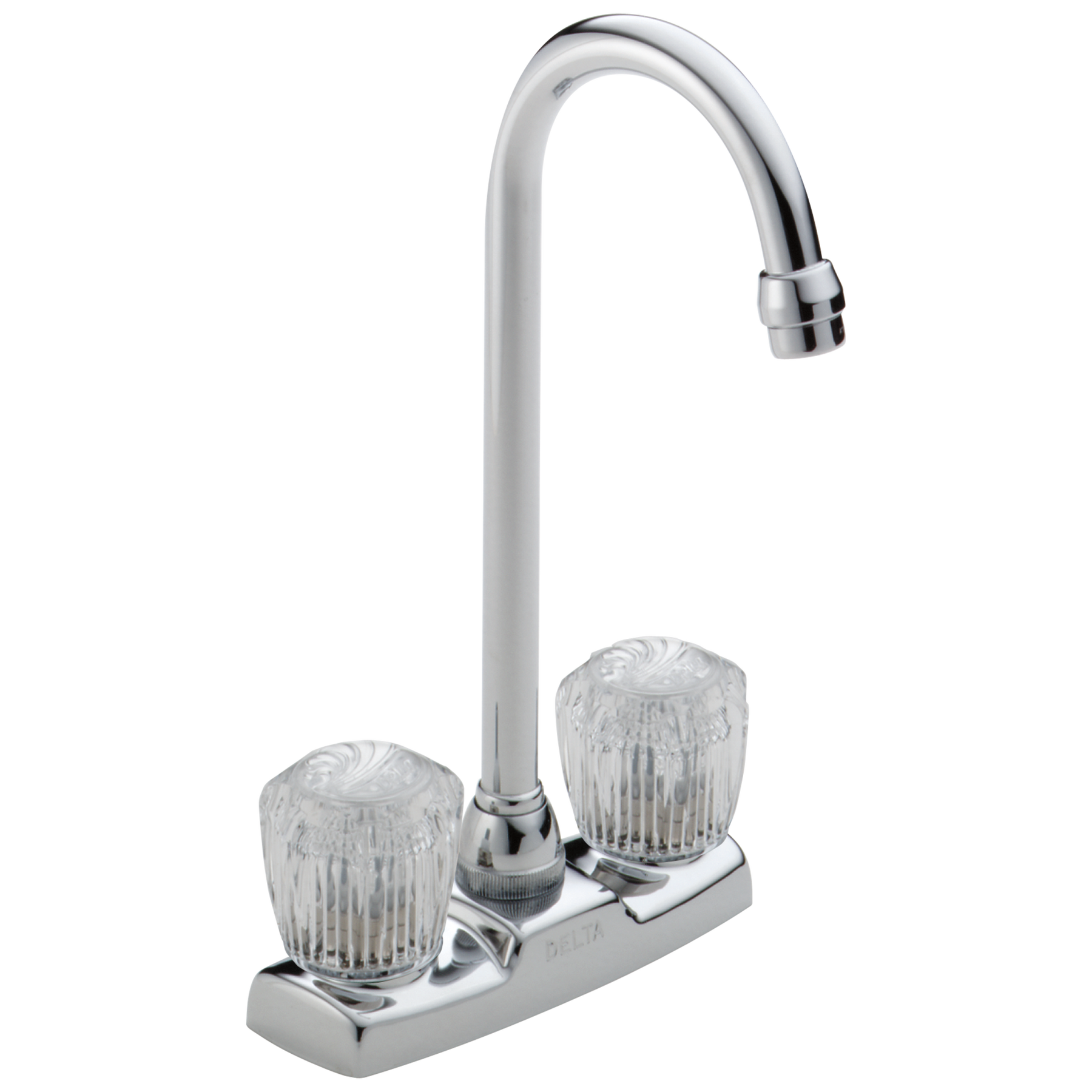 Two Handle Knob Bar/Prep Faucet in Chrome 2178LF | Delta Faucet