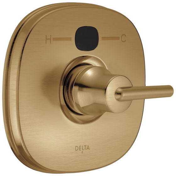 Metal Lever Handle Kit - 14 Series in Champagne Bronze RP73375CZ ...