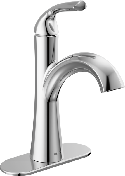 Single Handle Bathroom Faucet in Chrome 15847LF | Delta Faucet