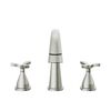 Two Handle Widespread Pull Down Bathroom Faucet in Lumicoat® Stainless 357756-SSPD-PR-DST ...