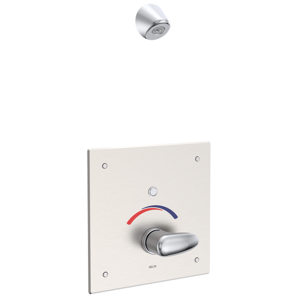 Electronic Push Button Shower in Chrome 861T177 | Delta Faucet