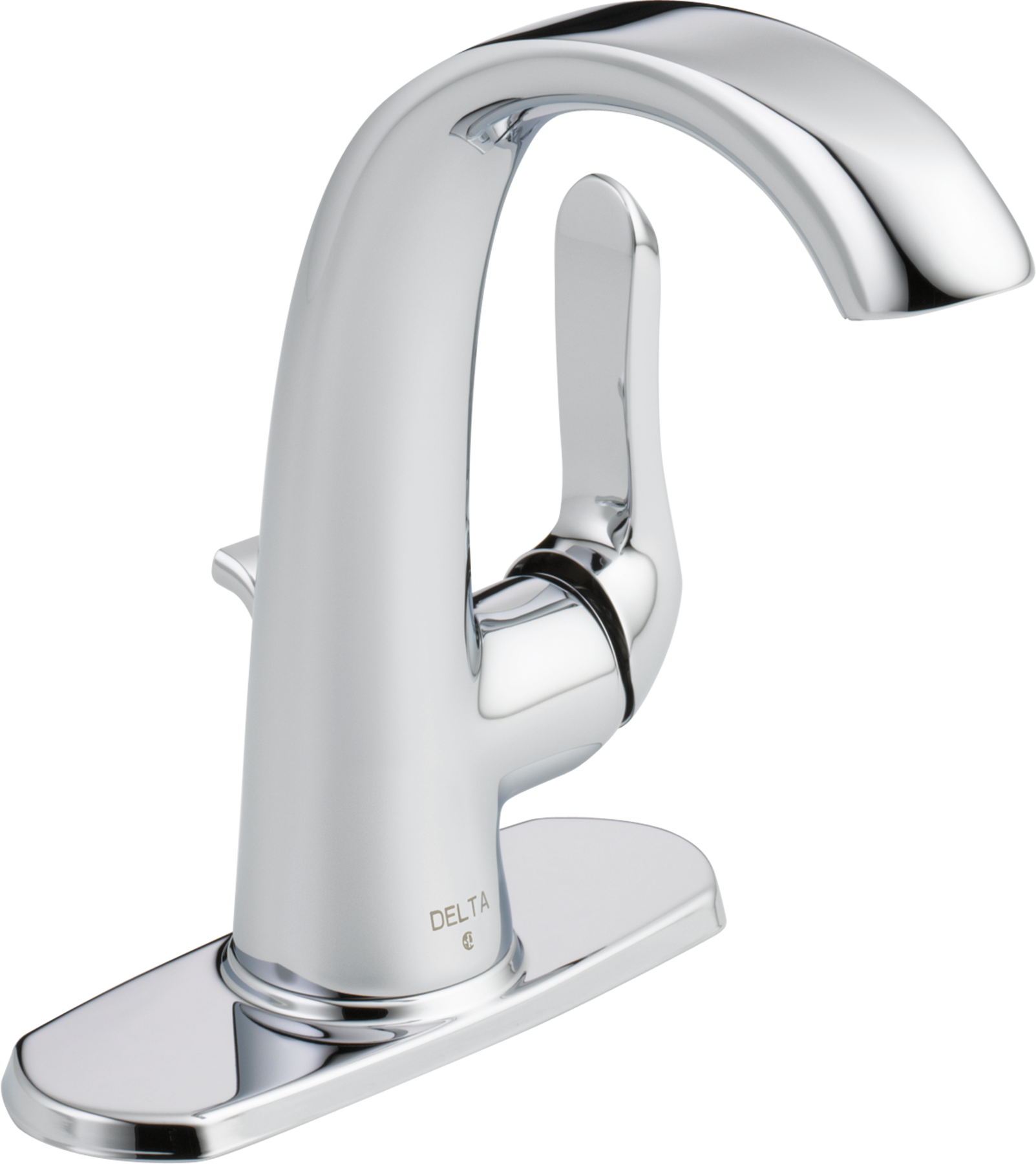 Single Handle Centerset Bathroom Faucet in Chrome 15714LF | Delta Faucet