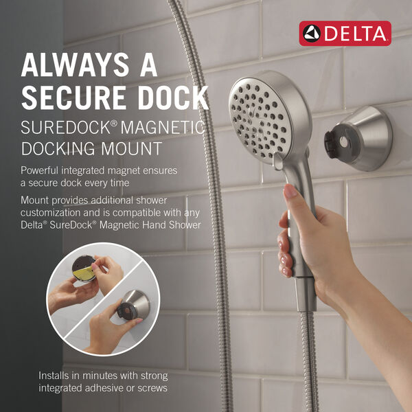 SureDock™ Magnetic Docking Mount in Spotshield Brushed Nickel 75200SN ...