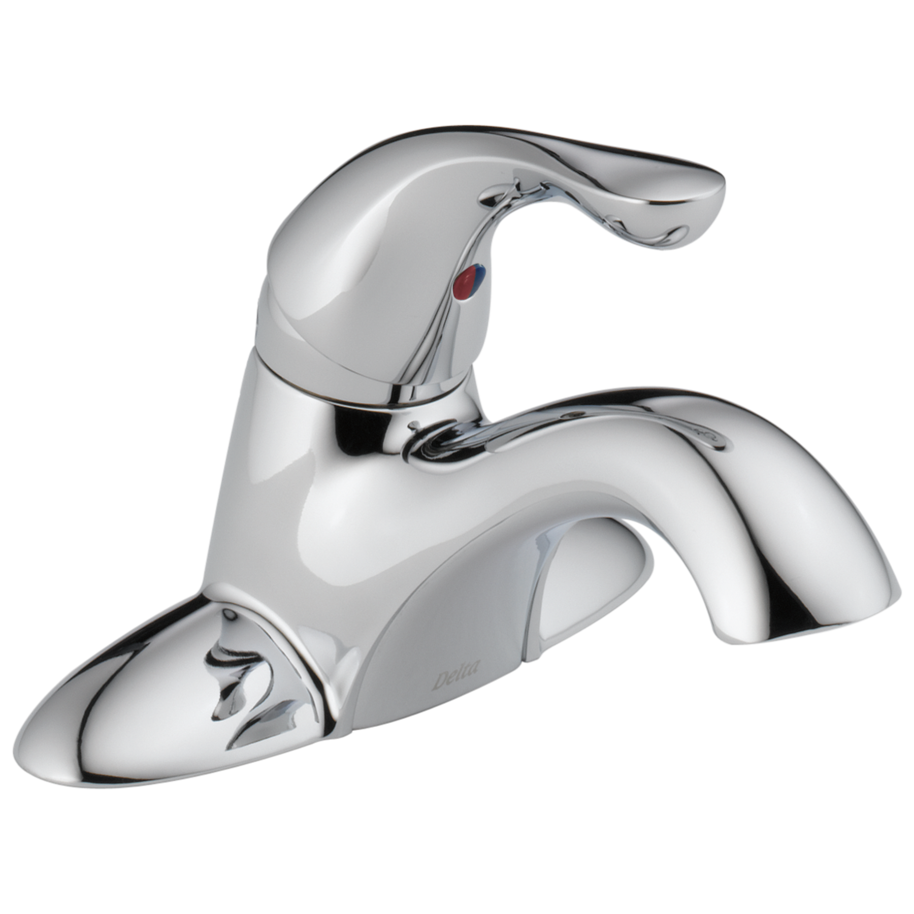 Single Handle Centerset Bathroom Faucet - Less Pop-Up in Chrome 500-DST ...