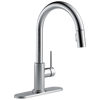 Single Handle Pull-Down Kitchen Faucet (Recertified) 9159-AR-DST-R ...