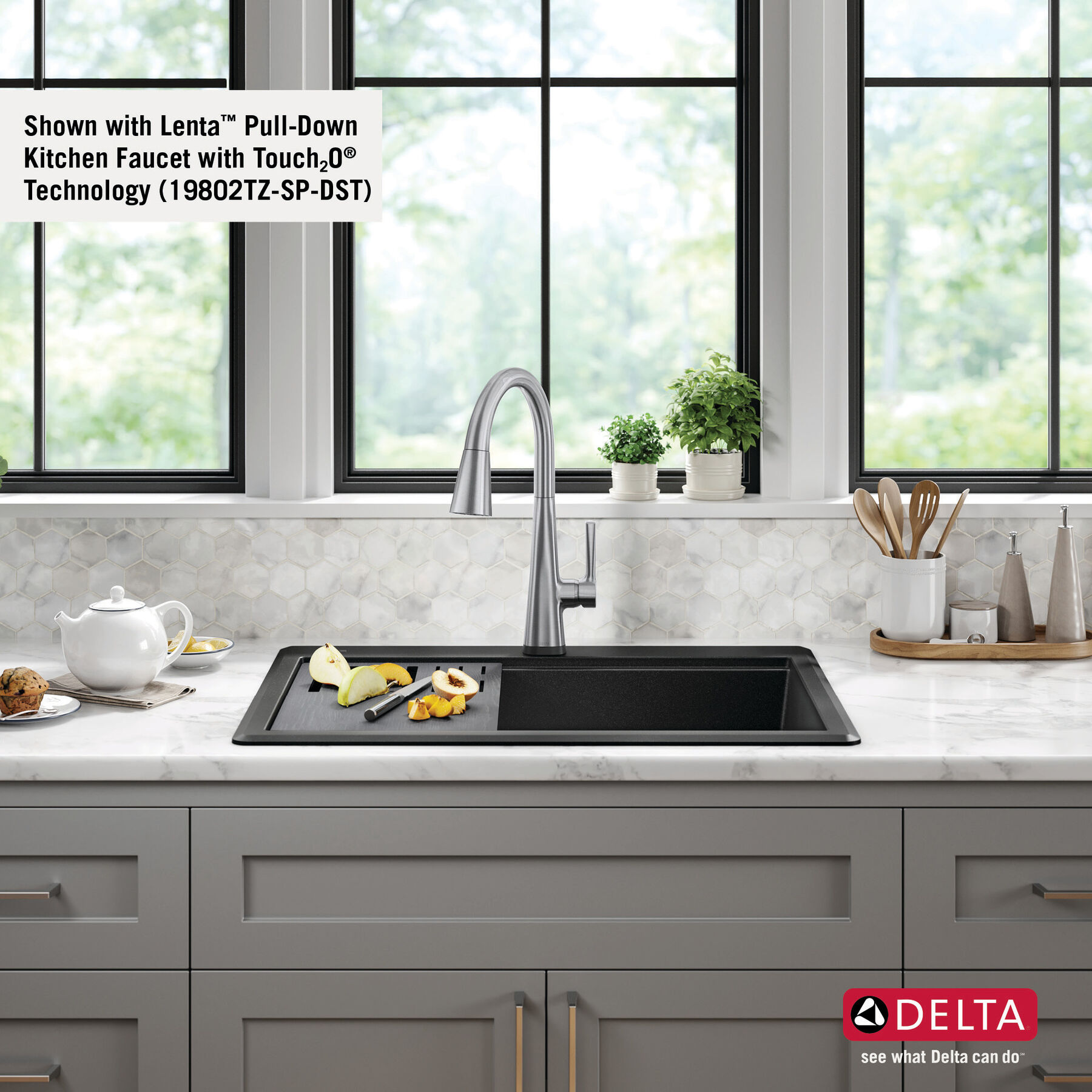 granite wall drop design