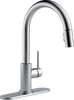 Single Handle Pull-Down Kitchen Faucet (Recertified) in Arctic ...