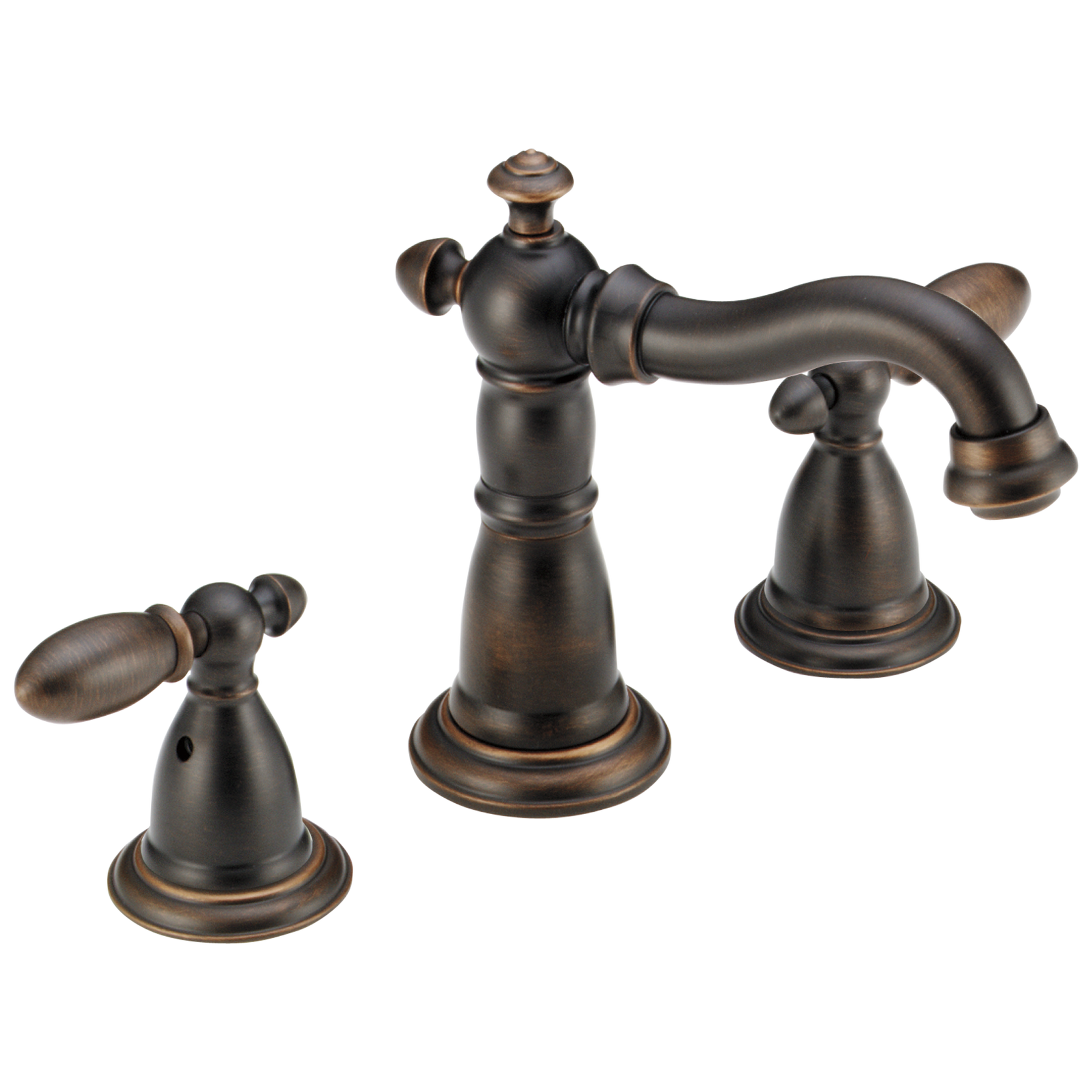 Two Handle Widespread Lavatory Faucet in Venetian Bronze 3555RB-216RB ...