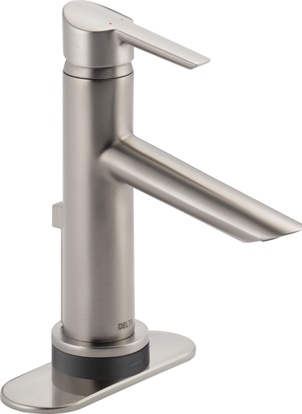 Single Handle Bathroom Faucet with Touch2O.xt® Technology in Stainless ...