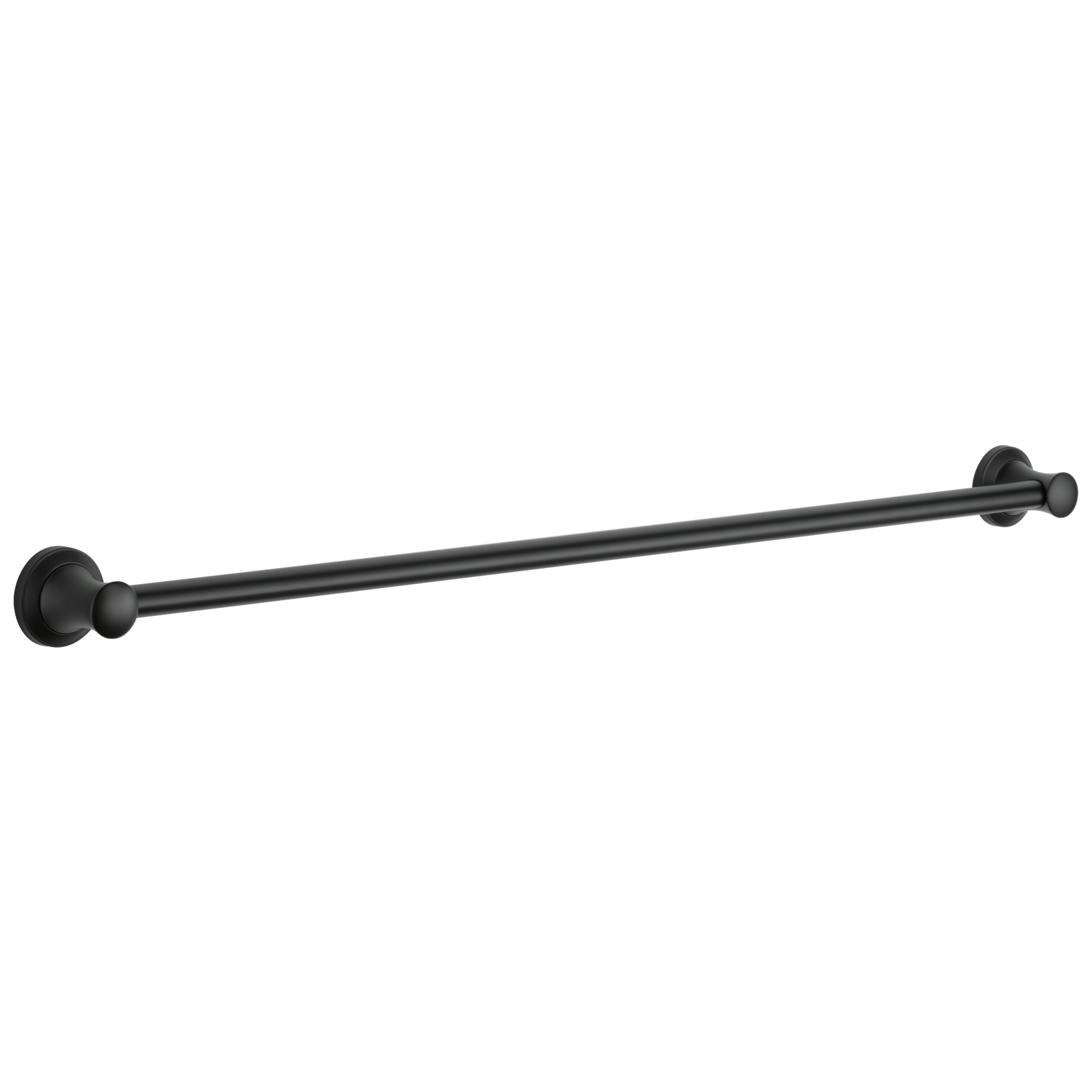 42" Transitional Decorative Grab Bar in Matte Black 41742-BL | Delta Faucet