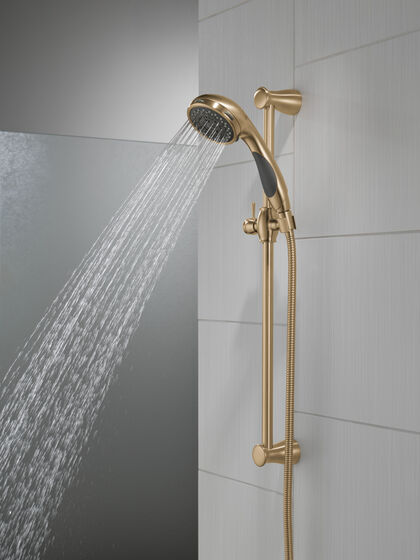 Premium 3-Setting Slide Bar Hand Shower in Champagne Bronze 57014-CZ ...
