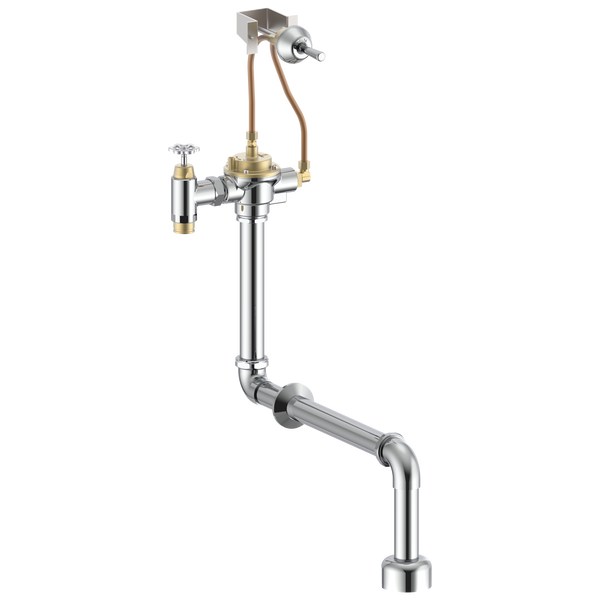 Manual Concealed Water Closet Flush Valve in Chrome 83T341 | Delta Faucet