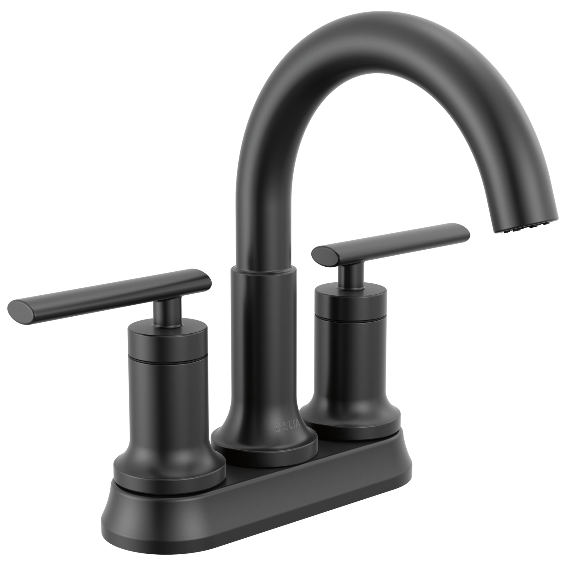 Two Handle Centerset Bathroom Faucet in Matte Black 25442-BLMPU-DST ...